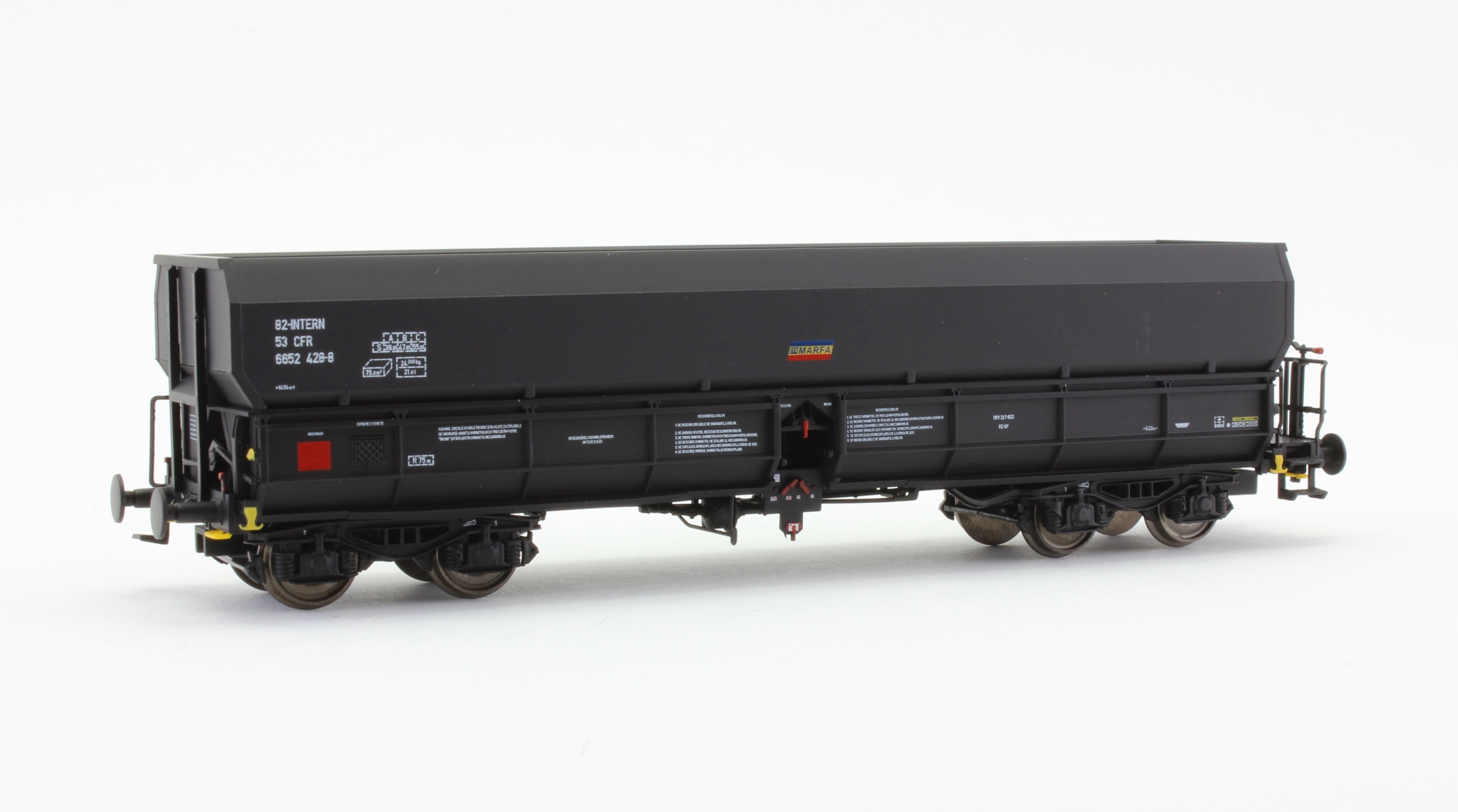 Self unloading hopper wagon, CFR Marfa, Albert Modell, scale H0 (1:87)